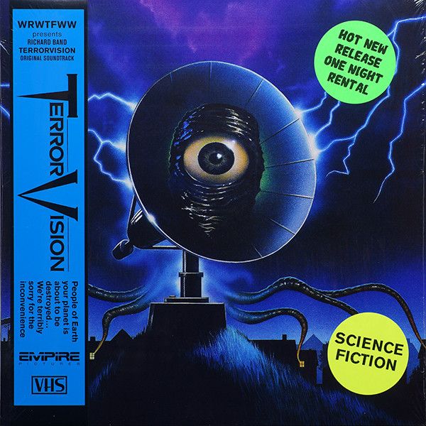 TERRORVISION OST by Richard Band LP (colour vinyl) – Strangeworld Records